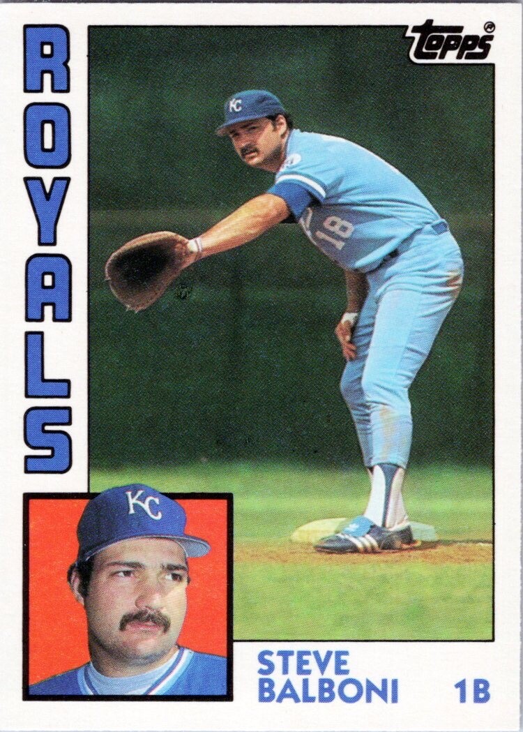1984 Topps Traded #6T Steve Balboni Kansas City Royals | eBay