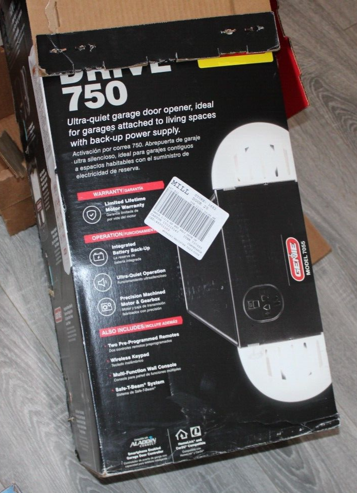 GENIE Belt Drive 750 Belt Drive Garage Door Opener Model 7055 ( open ...