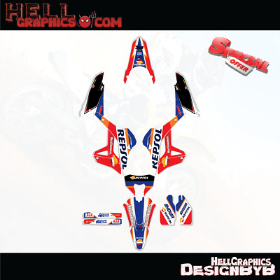 For HONDA CRF300L CRF 300L 2021-2024 Graphics Kit Decals sticker 2022 ...