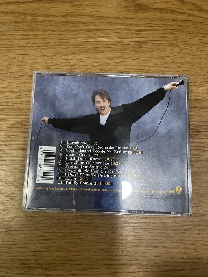 Totally Committed - Audio CD By Jeff Foxworthy 93624686125| eBay