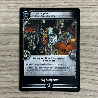 Star Trek Borg Unicomplex Radice Di Il Hive Mind Ccg Gioco Carte ...