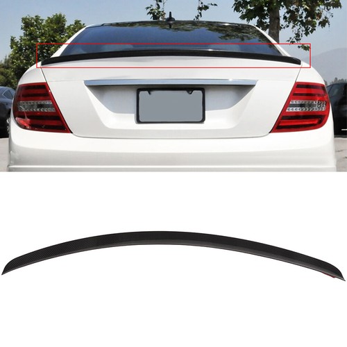 Trunk Spoiler Lip Fits 2008-2014 Mercedes W204 C-Class Sedan Glossy ...