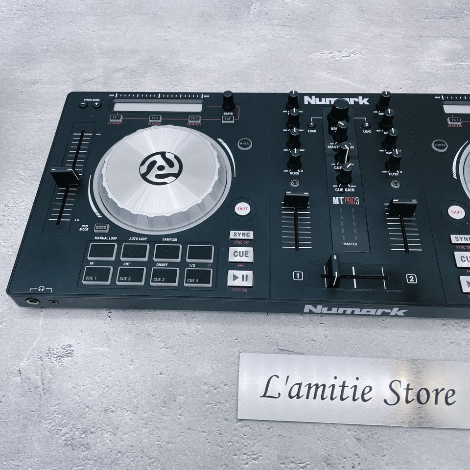 Numark MIXTRACK PRO 3 DJ Controller Mixer Audio Equipment MTP3 Pitch ...
