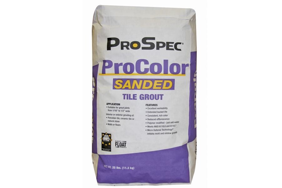 Bonsal Prospec Grout Sanded 25 LB grout bags, Many colors to choose ...