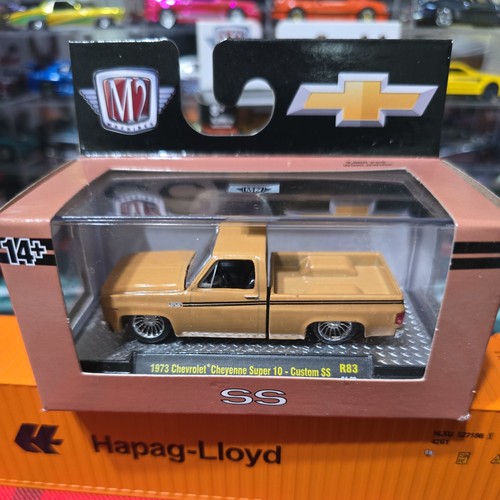 M2 Machines 1973 Chevrolet Cheyenne Super 10 Custom SS R83 Square Body ...