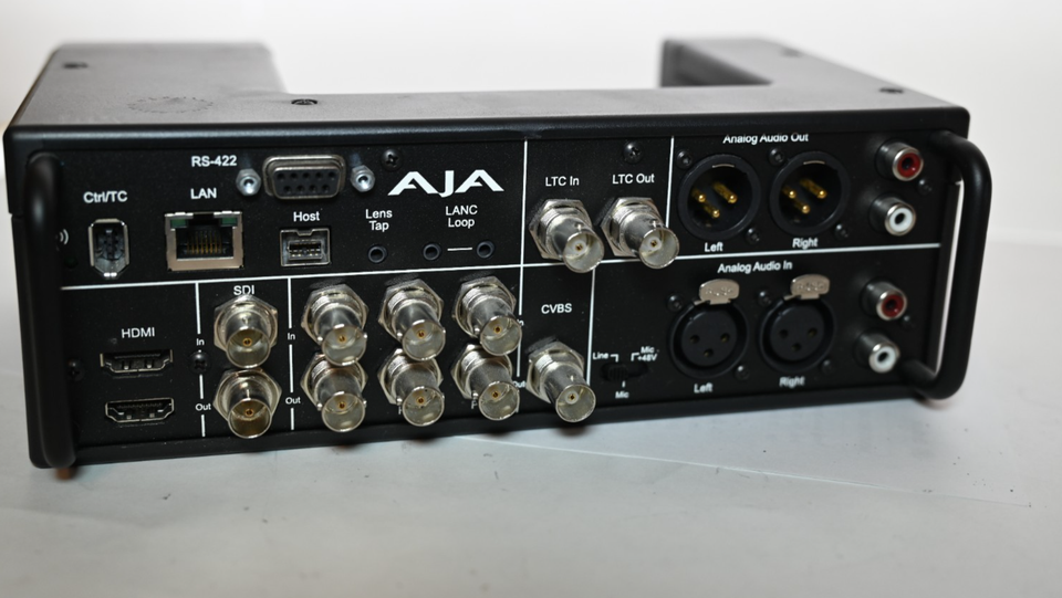 AJA Ki Pro Rack Field Portable Recorder HD HDMI SDI BNC Inputs/Outputs ...