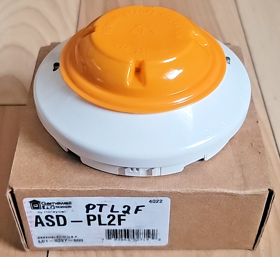 Honeywell Gamwell ASD-PTL2F S911 Smoke Detector Head Fire Alarm Sensor ...
