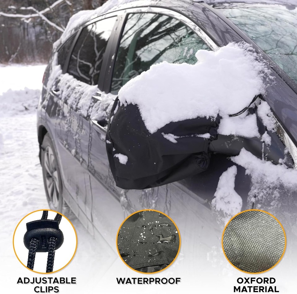 EcoNour Windshield Cover for Ice and Snow | Windshield Snow Cover with ...