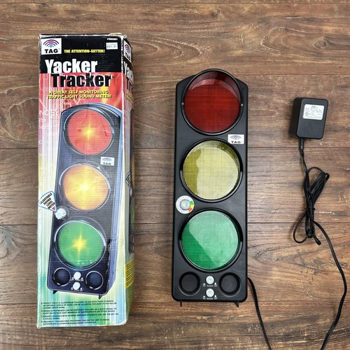 The Original Yacker Tracker Adjustable Sound Activated Noise Monitor w ...