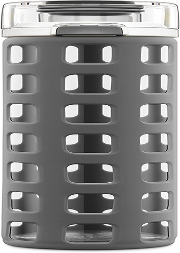 Syndicate Glass Water Bottle with One-Touch Flip Lid | eBay