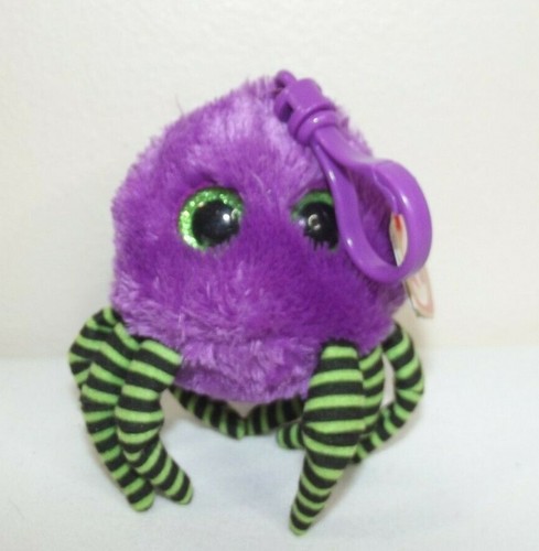 TY Halloweenie Beanies KEY CLIP - Crawler PLUSH - Stuffed Animal ...