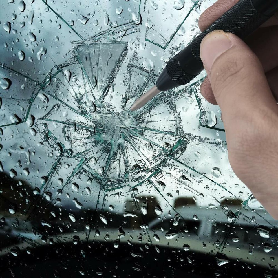 Automatic Center Punch Strikes Surface Hammer Spring Loaded Window ...