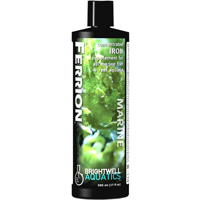 Brightwell Aquatics Ferrion 500mL Concentrated Liquid Iron Aquarium ...