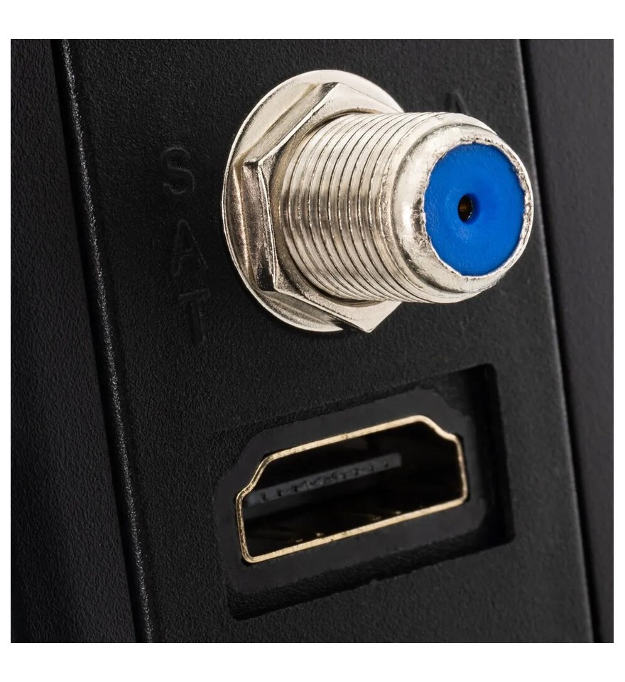 RV Cable TV Hookup Coaxial Cable Connector and HDMI Wall Plate - New | eBay