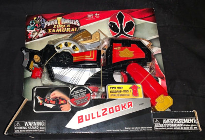 SABAN'S 2012 POWER RANGERS SUPER SAMURAI COSPLAY BULLZOOKA ANIMAL ...
