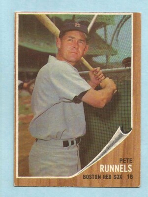 1962 Topps Baseball Pete Runnels #3 Boston Red Sox EX+ **2 | eBay
