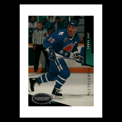 1993 Parkhurst Joe Sakic HOF Nordiques #169 Mint | eBay