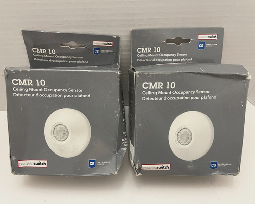 (Lot of 2) Sensor Switch CMR 10 Extended Range Passive Infrared Ceiling ...