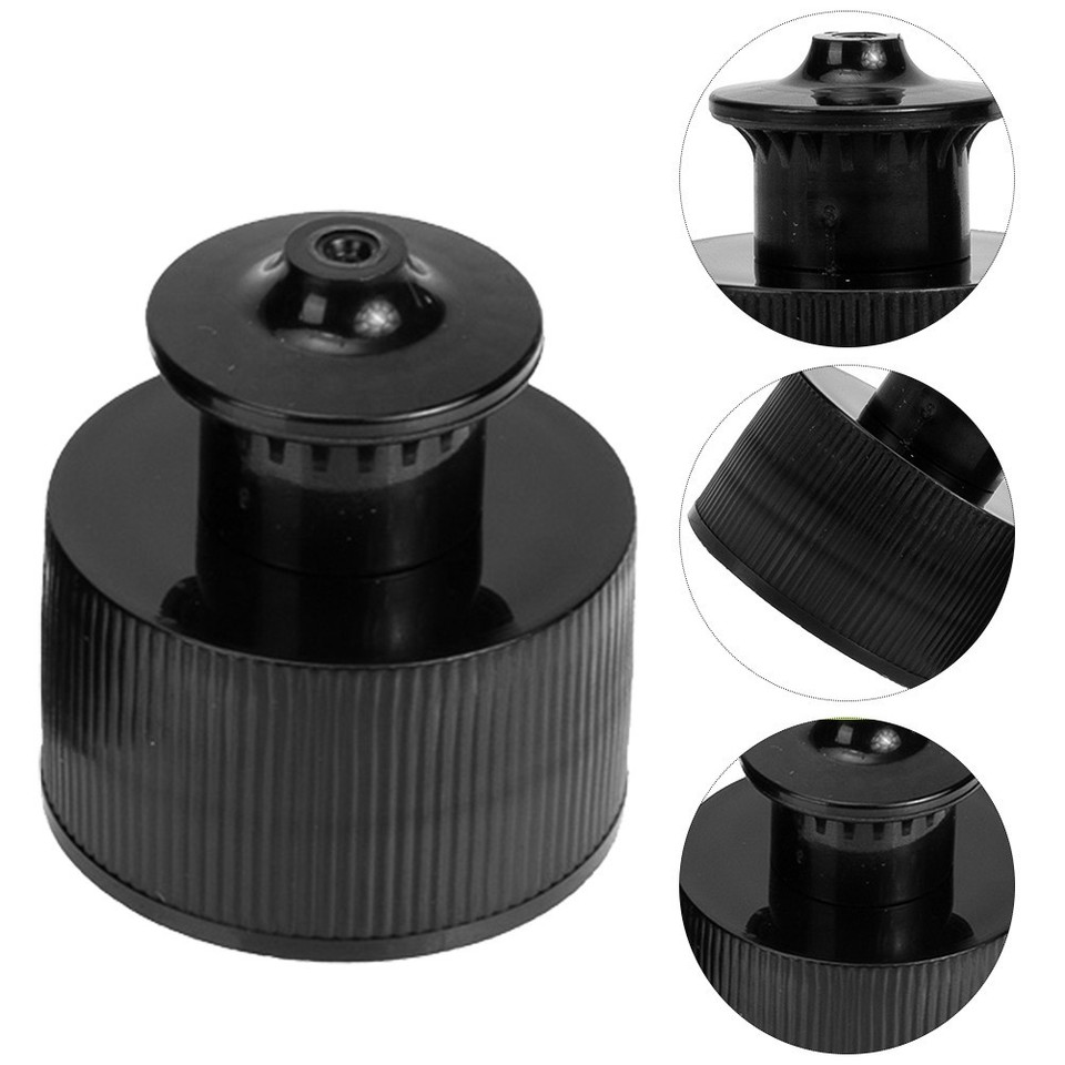12 Pcs Plastic Water Bottles Caps Sealing Sports Lids Hand Pull Push ...
