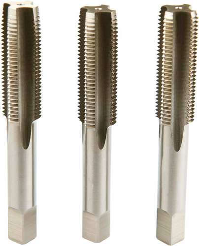 7/16-14 Hand Thread Taps Set Including Taper+Plug+Bottom HSS M2 Taps ...