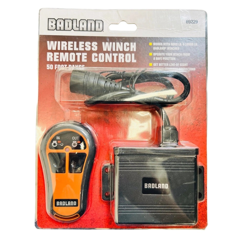 Badland Wireless Winch Remote Control Receiver 50 FT Range | eBay