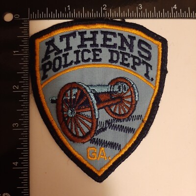 VINTAGE Athens Georgia GA Police Department Patch | eBay