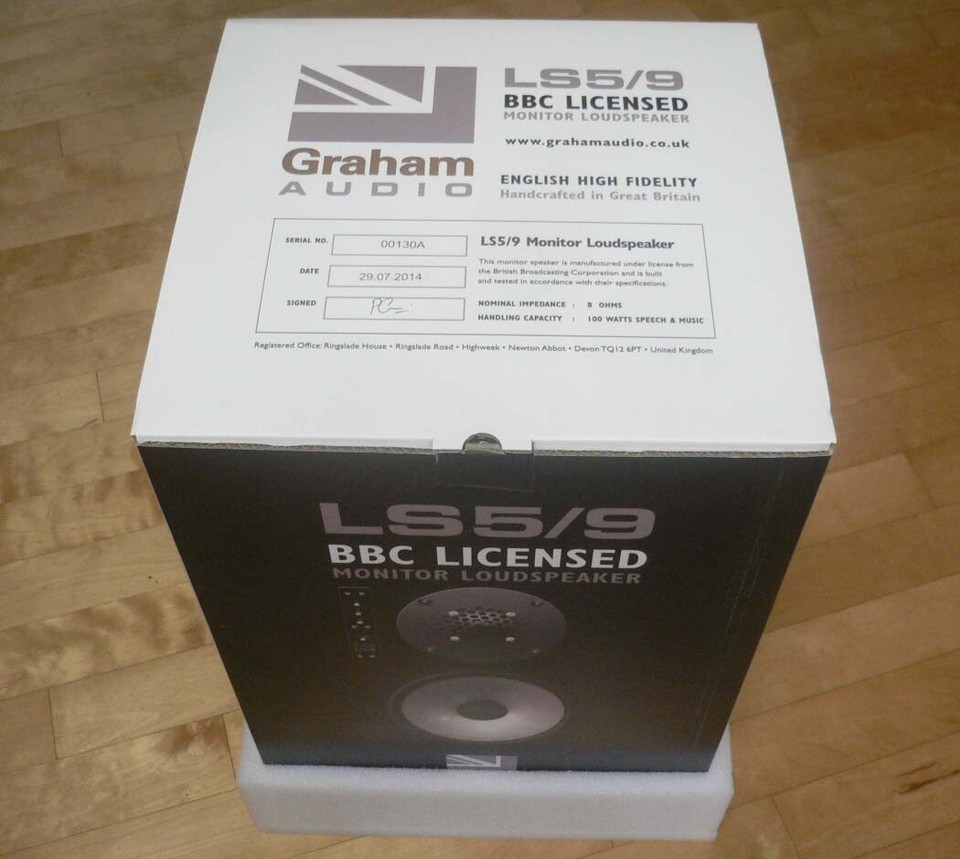 Graham Audio LS5/9 speakers MINT condtion 1 owner use made in England BBC | eBay