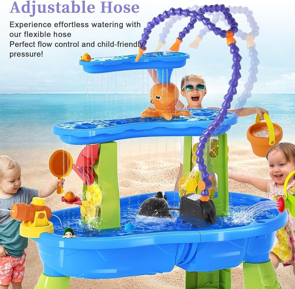 Water Table Pump,Water Table Accessories Pump and Splash Shady Oasis ...