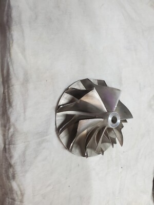 PTE62 A21162-4 6+6 blades Point milling billet wheel Precision Turbo ...