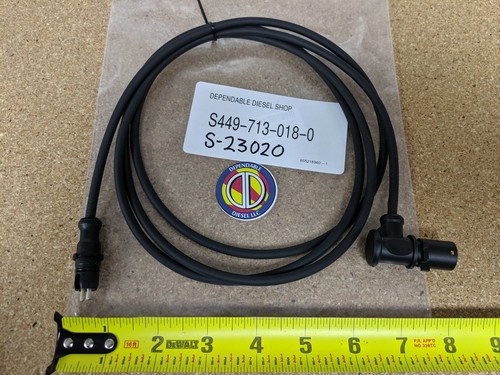 90° ABS Wheel Speed Sensor 72" for Volvo. S&S# S-23020 Ref# Wabco S449 ...
