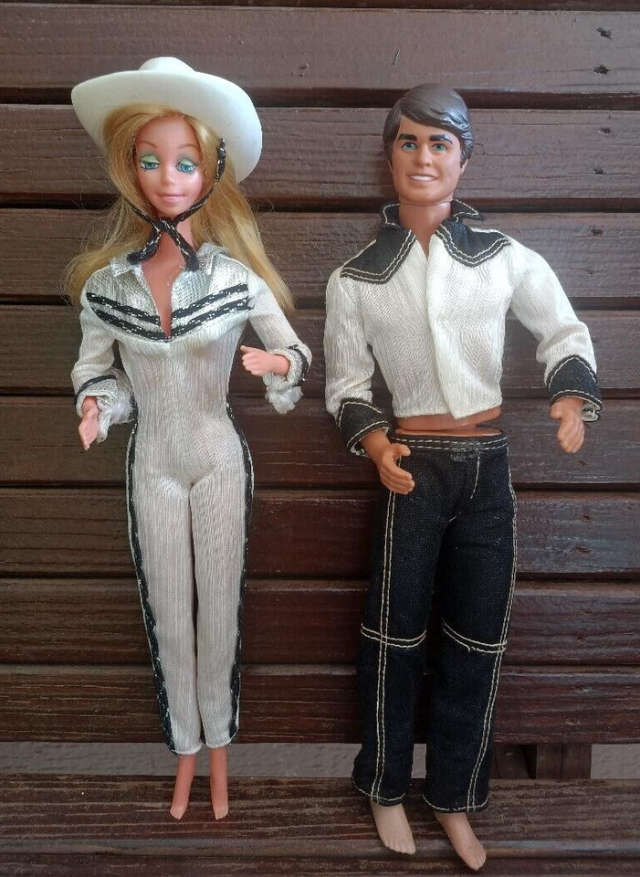Barbie Western Winking Doll and Ken 1980 vintage | eBay