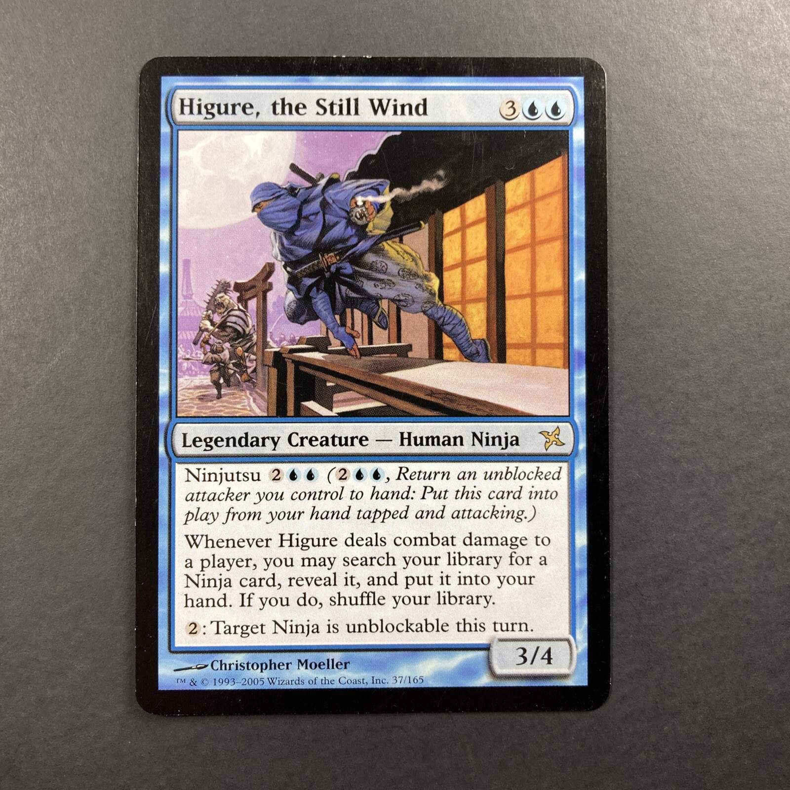 MTG Higure, the Still Wind Betrayers of Kamigawa 37/165 Regular Rare ...