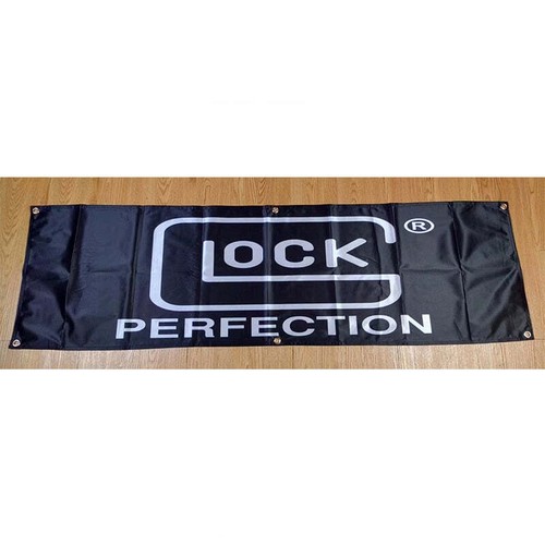 Glock 1.5x5Ft Feet Banner Flag Poster Glossy Photo Print Gun Handgun ...