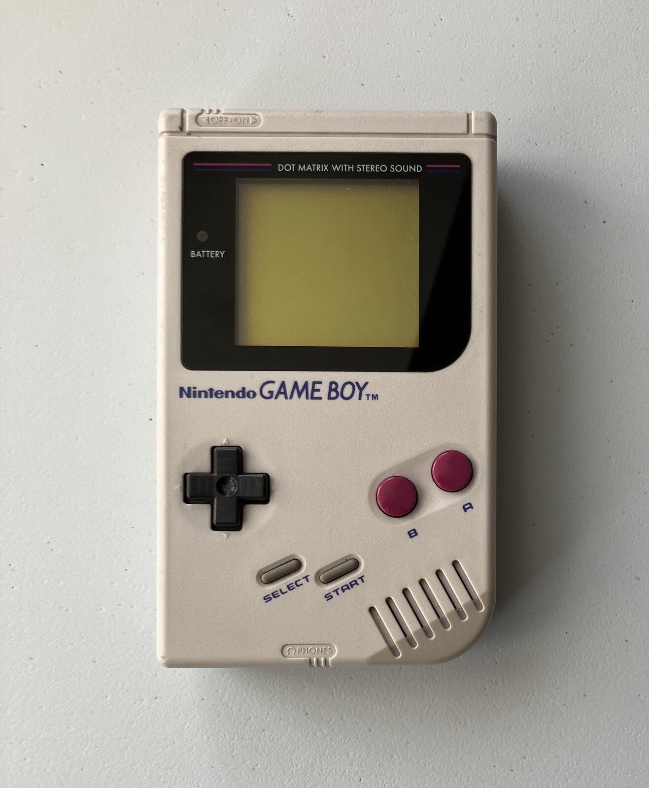 Nintendo Game Boy Original Boxed DMG-01 + Rare Late Model Box Console ...