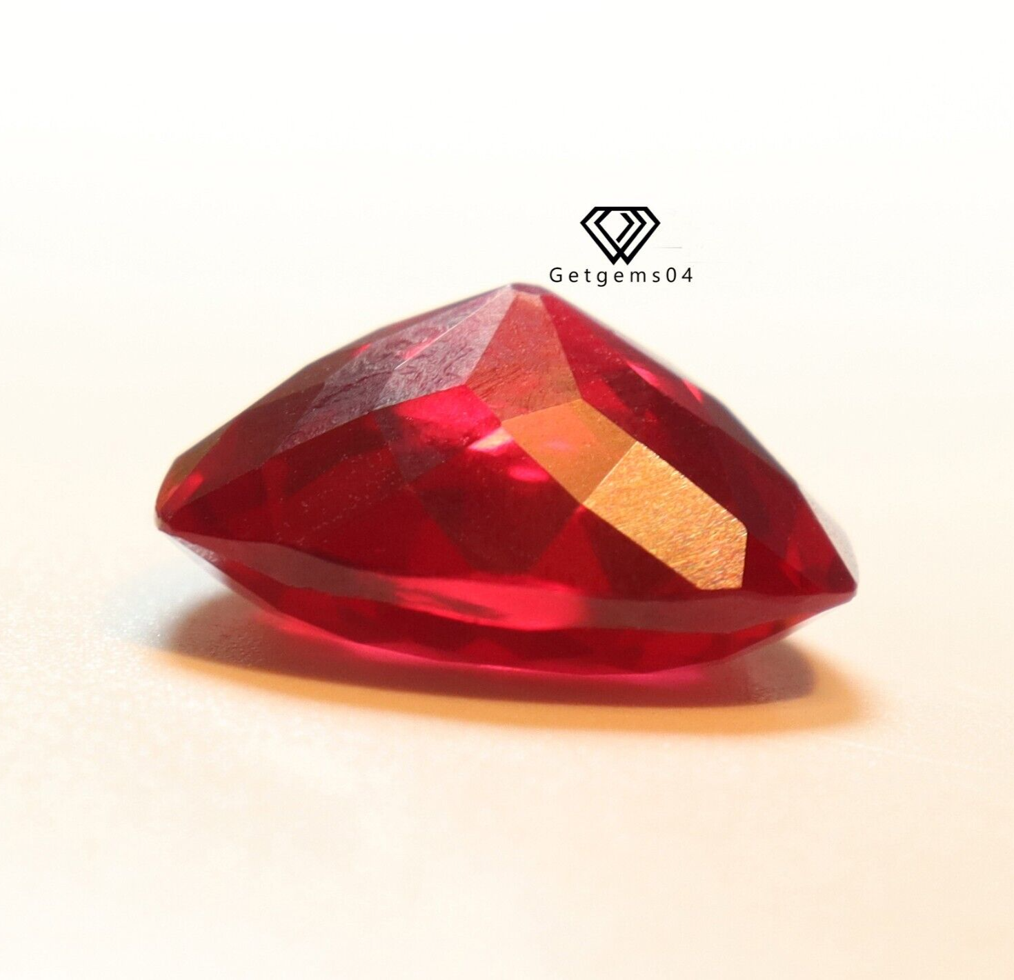 Natural Blood Red Ruby Trillion Cut 15.45 Ct AAAA+ Rare Certified Loose ...