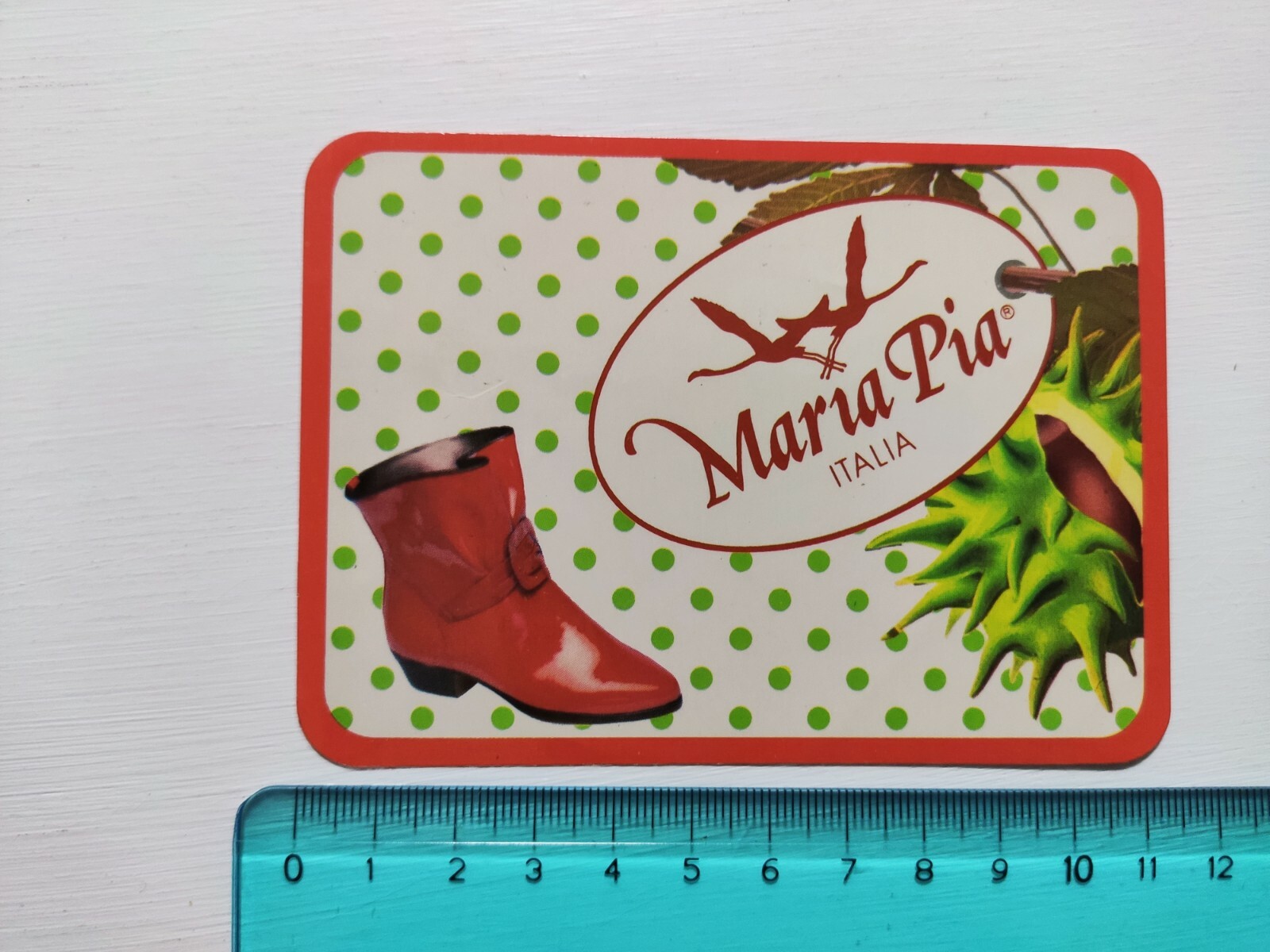 Adhesive Maria Pia Italy Shoes Sticker Autocollant Vintage 80s the ...