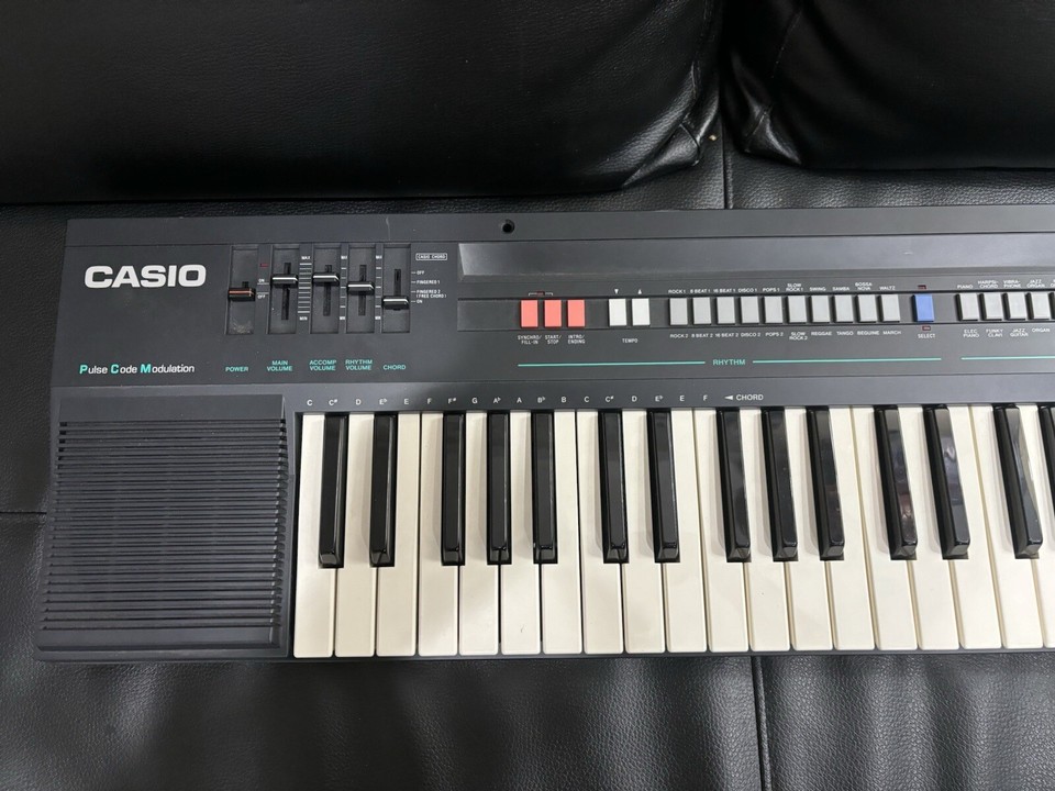 Casio Casiotone CT-370 Electronic Keyboard Made In Japan W/ Adapter | eBay