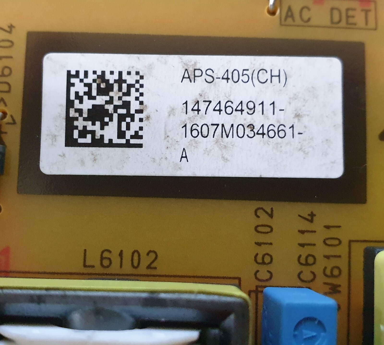 POWER SUPPLY KD-43XD8099 KD-43XD8305 KD-43XD8305 TV APS-405 1-981-177 ...