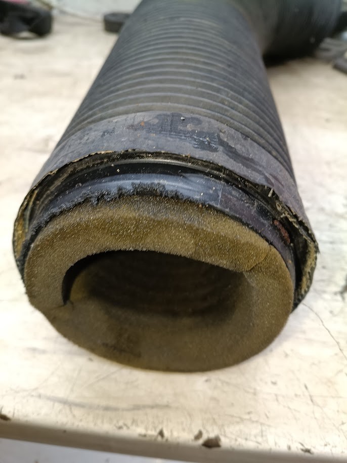 Classic Rover Mini Heater Air Distribution Pipe (under drivers wing ...