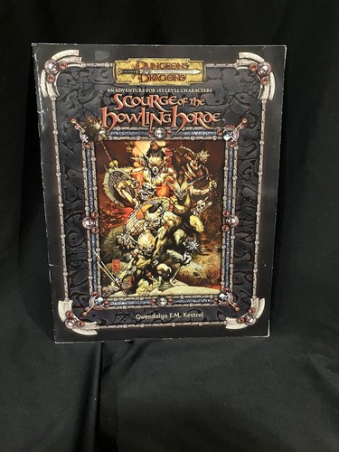 D&D Scourge Of The Howling Horde 1st Level Adventure | eBay
