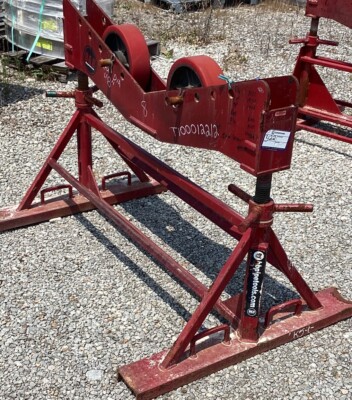 PN3807 B&B Mega Roller Pipe Stand 4”-48”Max Capacity 6,000lb. | eBay