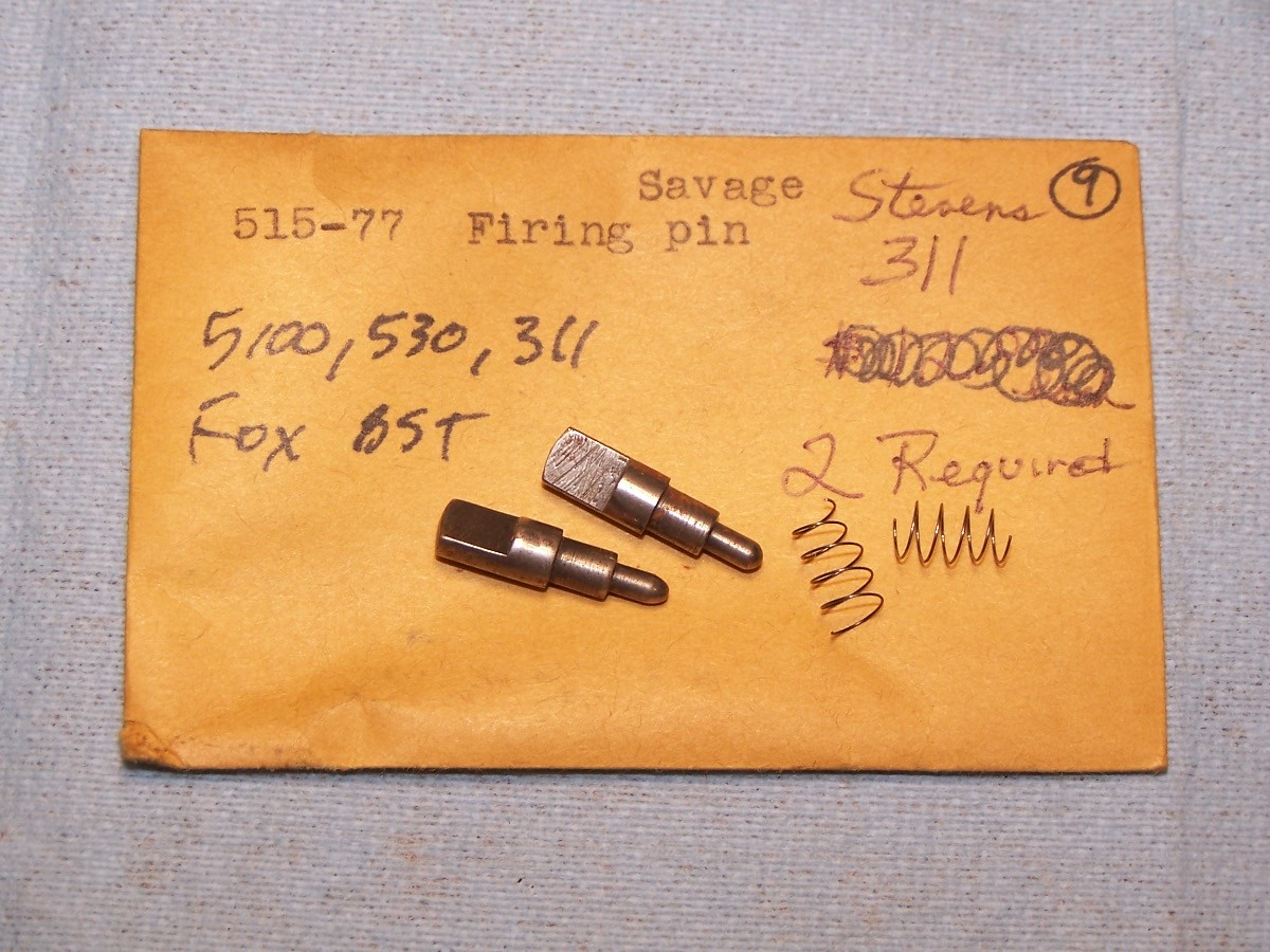 Savage 311 Firing Pins & Springs Set of 2, 311, 515, 530, 5100, BDE ...