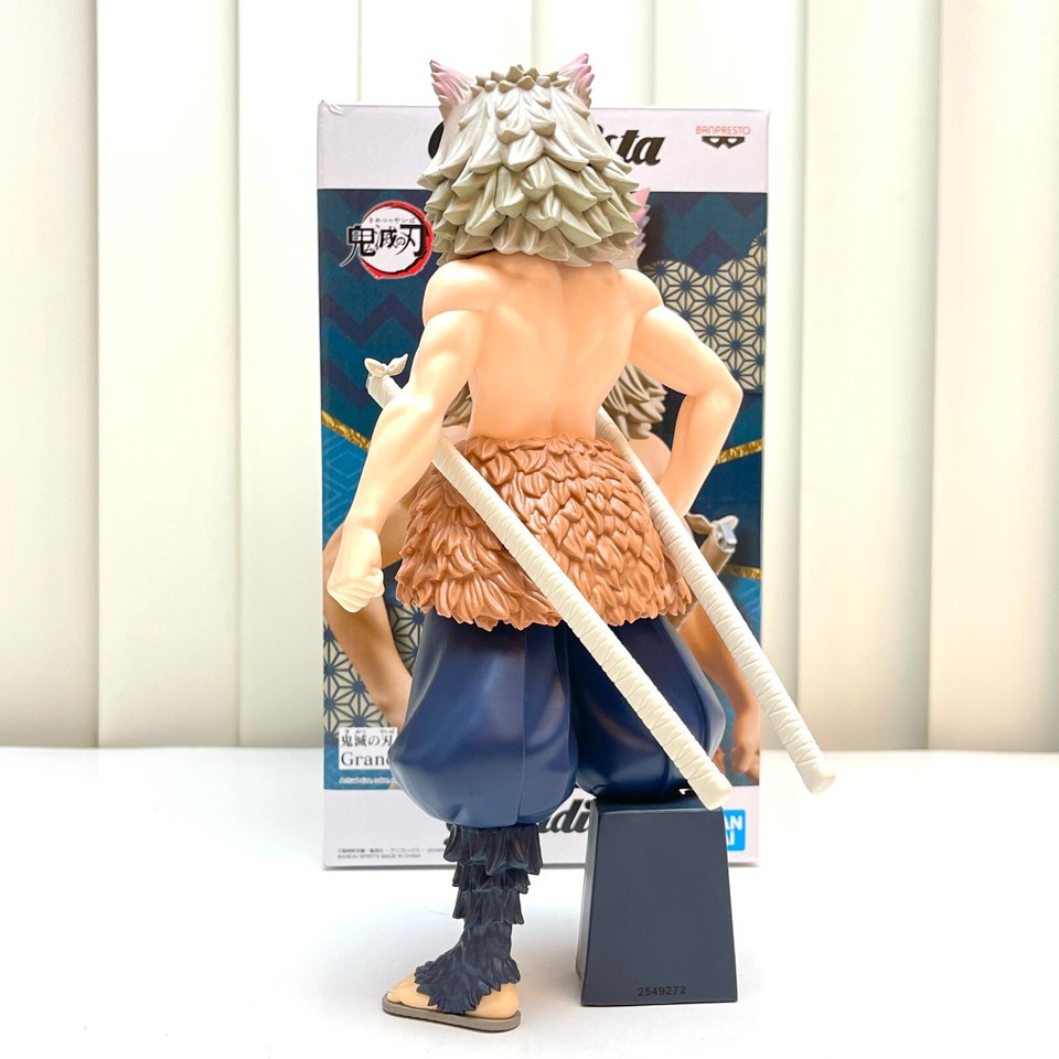 Demon Slayer Kimetsu no Yaiba Grandista Statue Figure Inosuke Hashibira ...