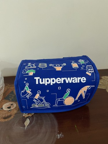Tupperware Fit To Go Lunch Set Blue - Lunch Box Set & Bag New HG550 ...