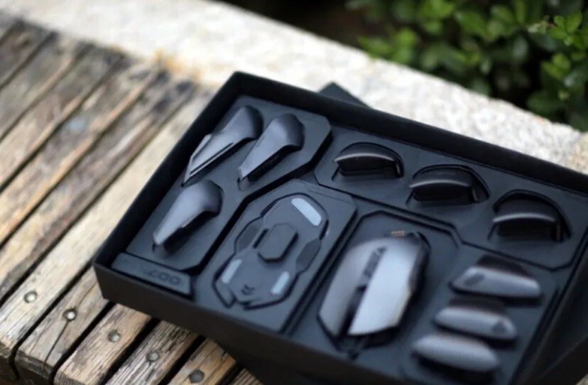 James Donkey 007 Diy Laser Gaming Mouse Detachable Parts 007 James