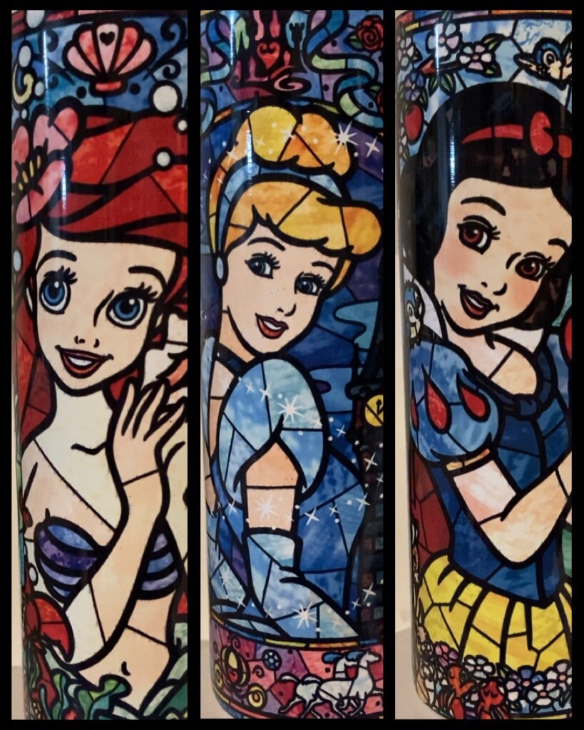 Coloring Disney Stained Glass Patterns