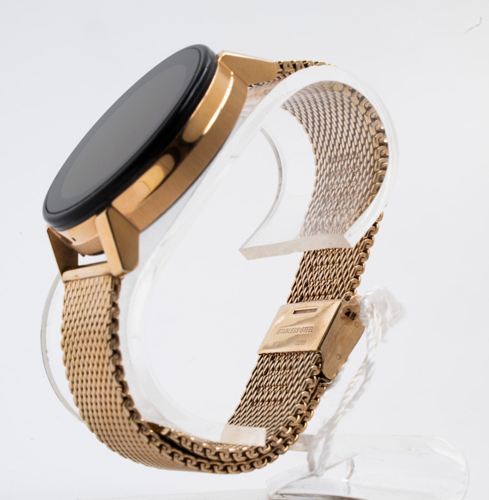 Movado Connect 2.0 Unisex 40 mm Digital Smartwatch Rose Gold Mesh Strap ...