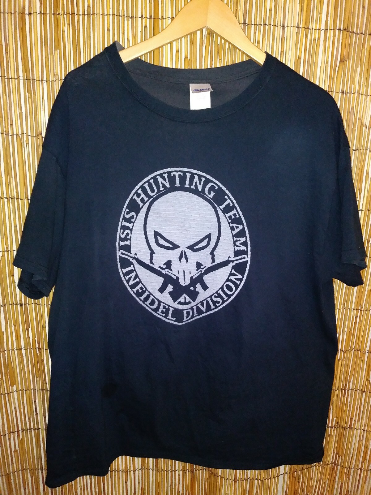 ISIS Hunting Team Infidel Division~ Tee Shirt Black Size XL Short ...