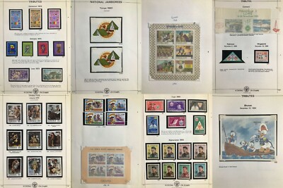 Boy Scouts CV€100.00 All-Different Random Sets Covers FDCs S/S [BUYER’S ...