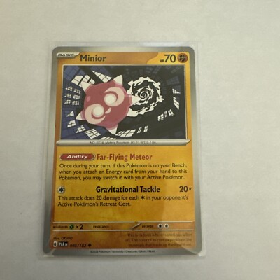 Minior - 099/182 - Reverse Holo Uncommon - Paradox Rift - Pokemon - NM ...